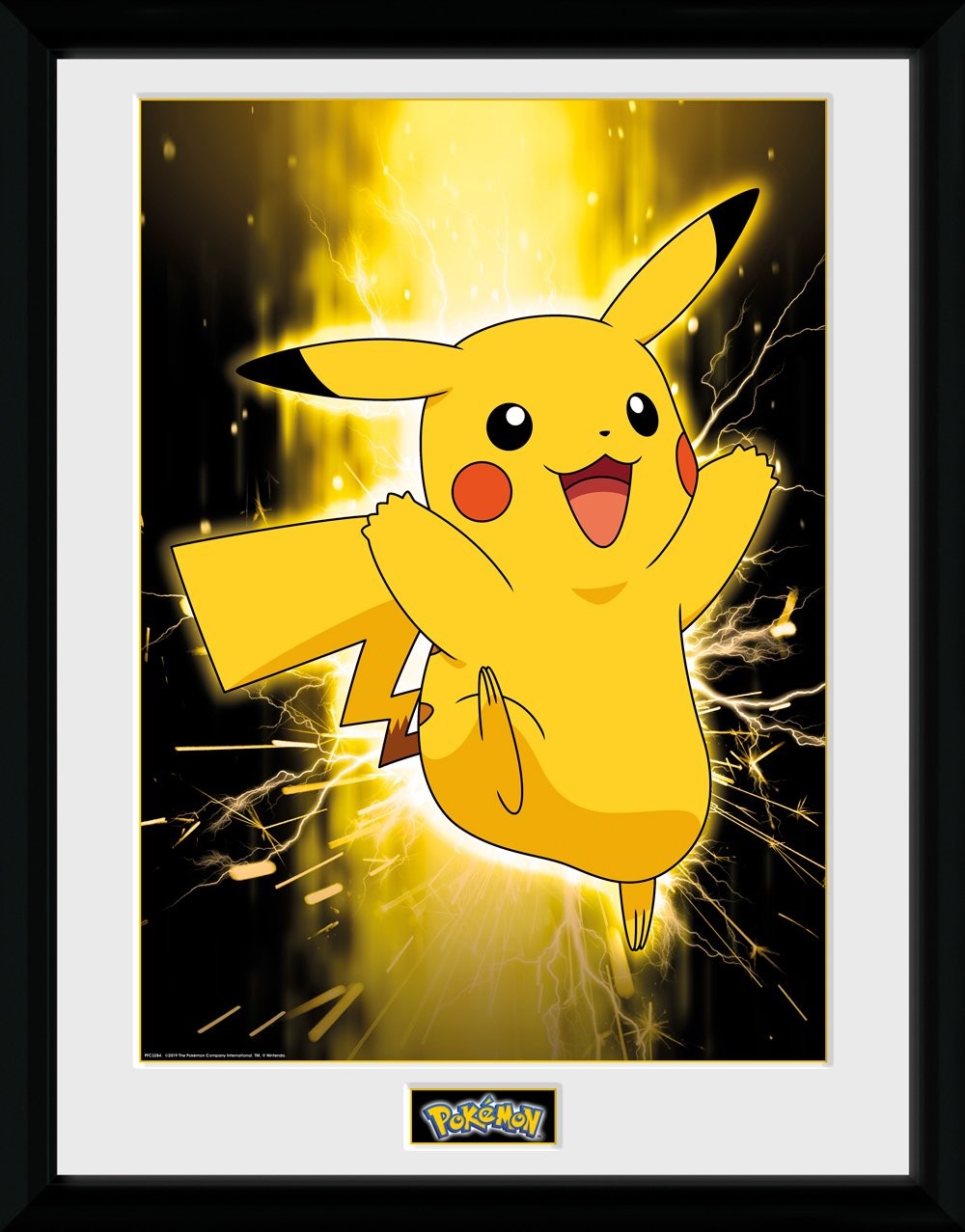 Poster emoldurado Pokemon - Pikachu | Posters, quadros | Europosters