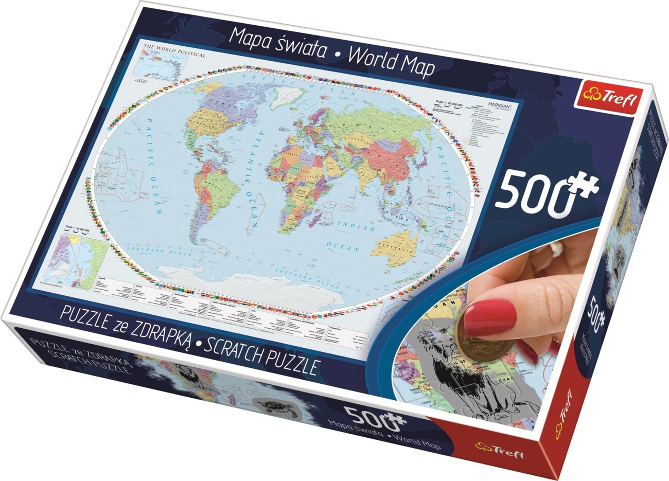 Jigsaw puzzle Political Map of the World | Tips for original gifts