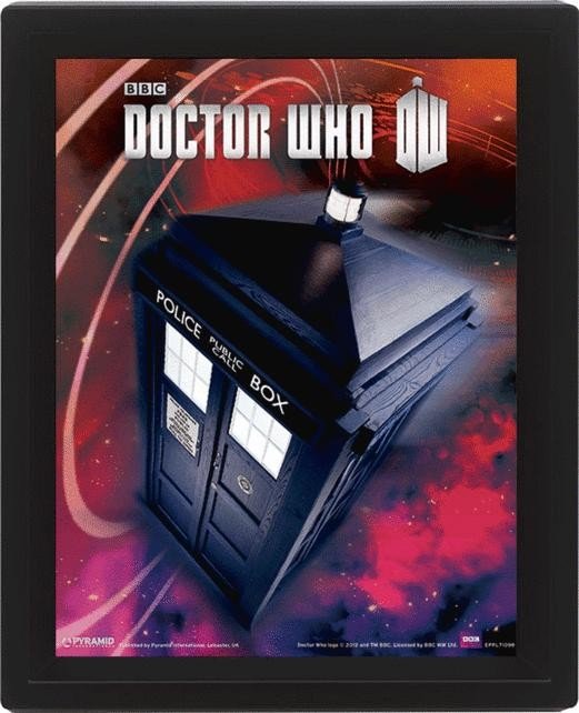DOCTOR WHO - flying Framed 3Dposter | Sale at EuroPosters