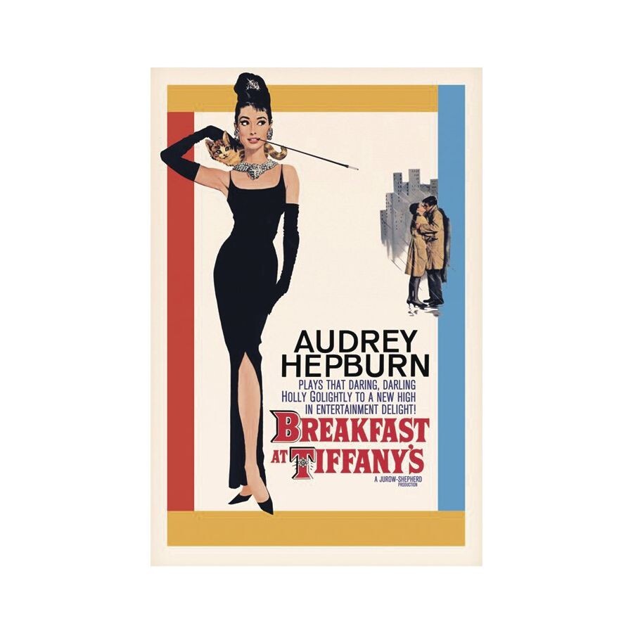 Cartaz Da Cozinha De Audrey Hepburn Bonequinha De Luxo De Volta Aos