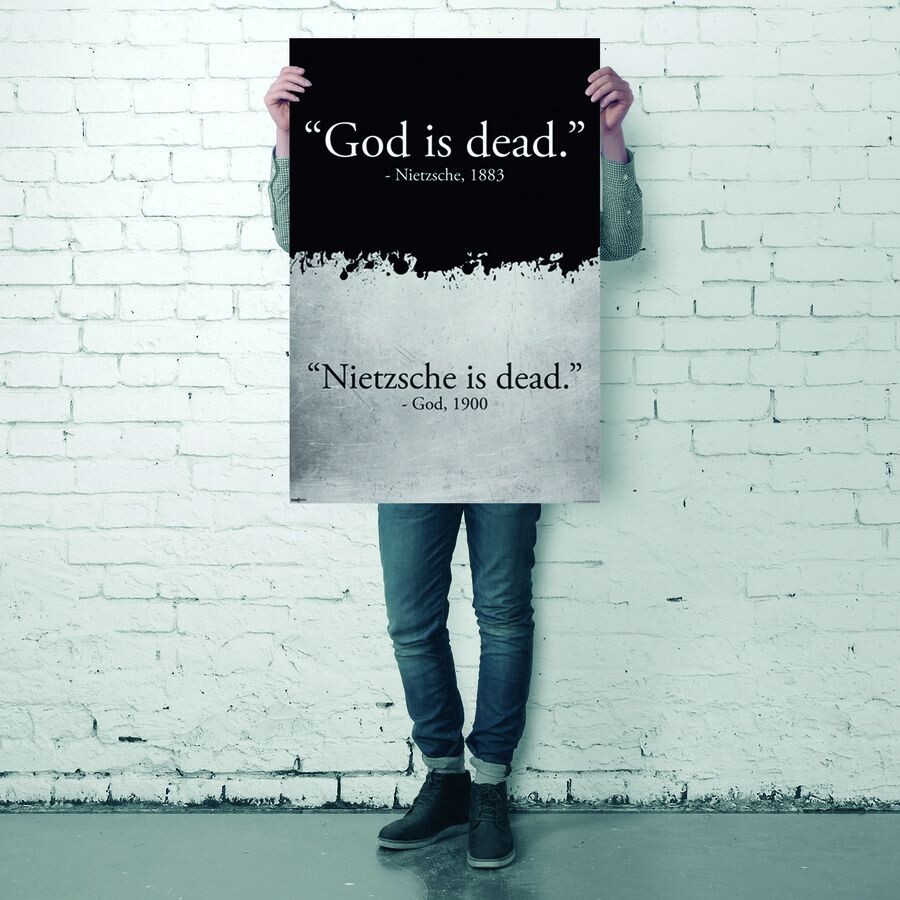 Poster, Quadro God is Dead | Posters de parede | 3+1 GRATIS | Europosters