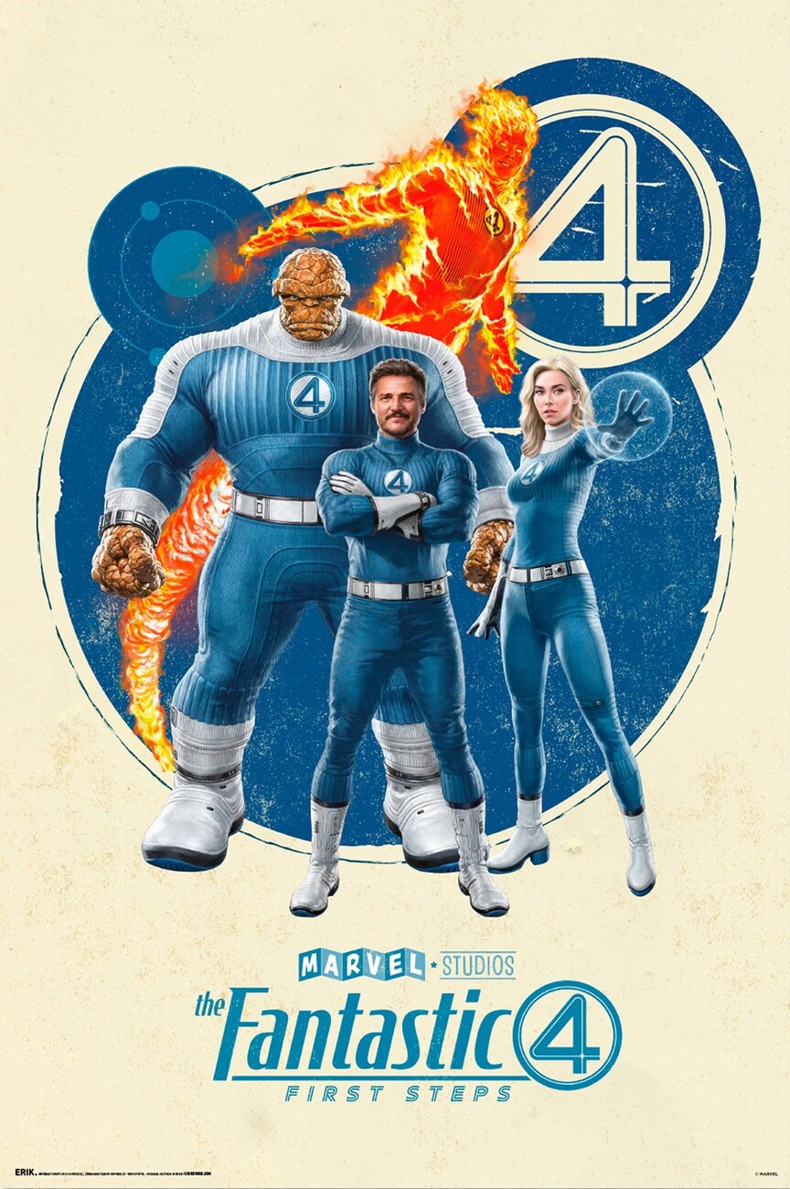 Poster, Quadro Marvel - The Fantastic Four | Posters de parede | 3+1 GRATIS | Europosters