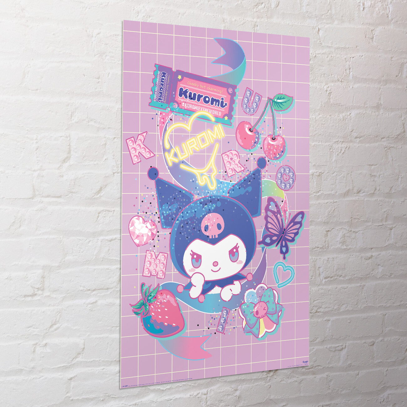 Poster, Quadro Sanrio - Kuromi Mood | Posters de parede | 3+1 GRATIS ...