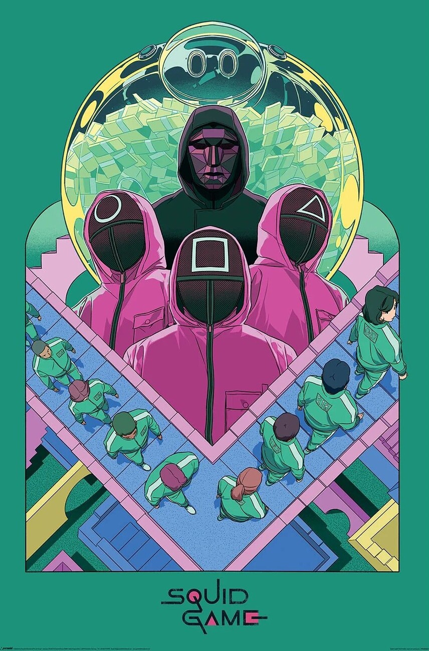 Poster, Quadro Squid Game 2 - Namon | Posters de parede | 3+1 GRATIS ...