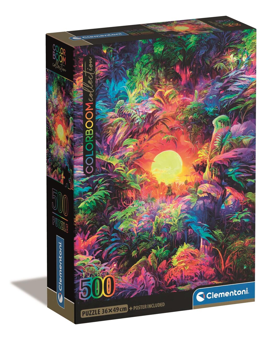 Jigsaw puzzle Psychedelic Jungle | Tips for original gifts | Europosters