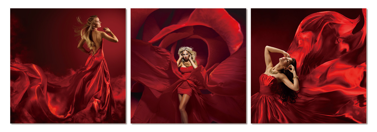 Red dance Mounted Art Print | Buy at EuroPosters