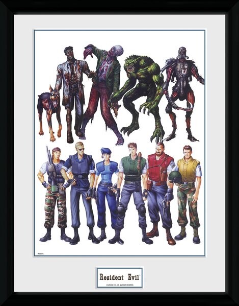 Resident Evil - Concept Art Framed poster | Buy at Europosters