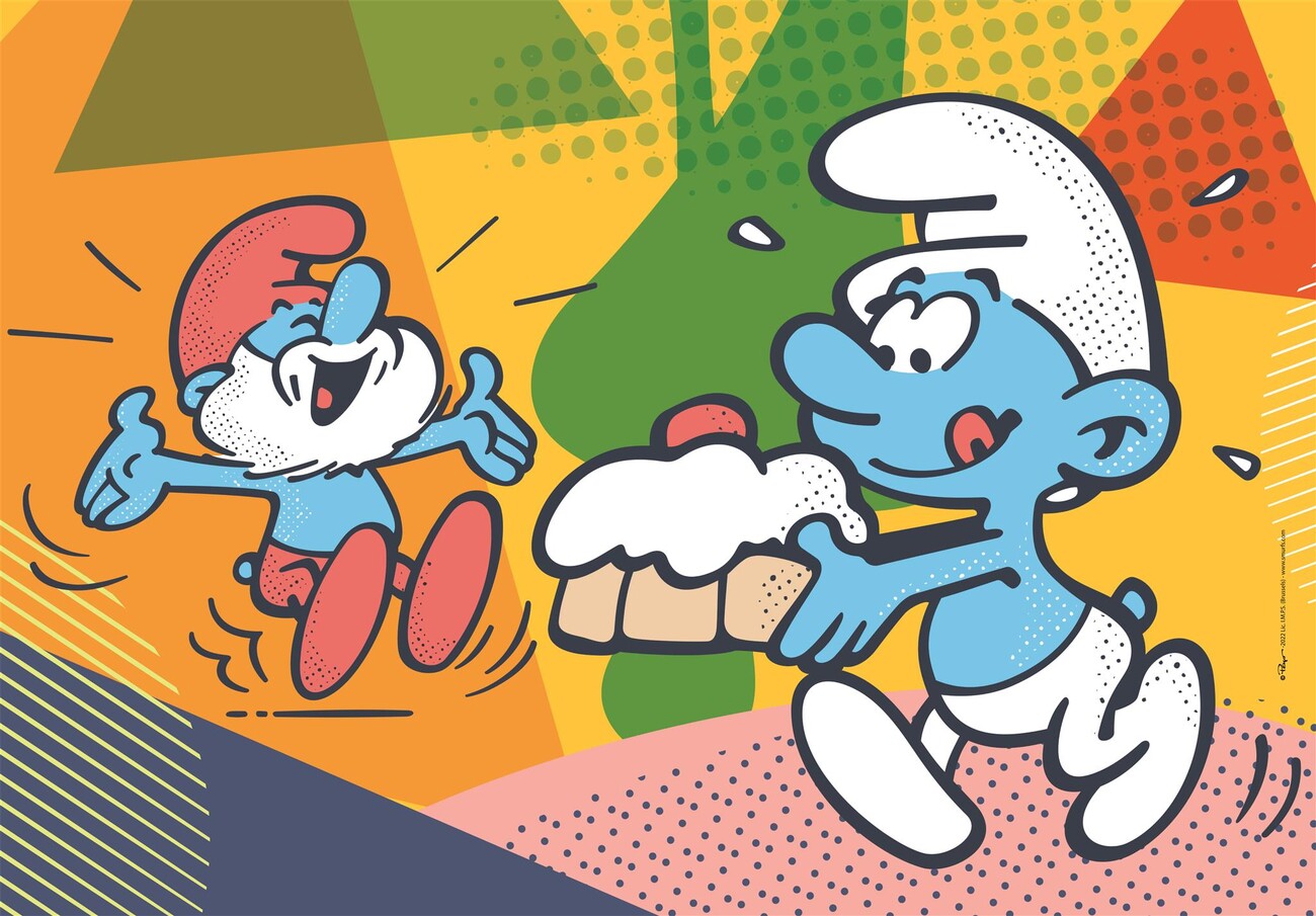 Sestavljanka Smurfs | Ideje za izvirna darila | Europosterji