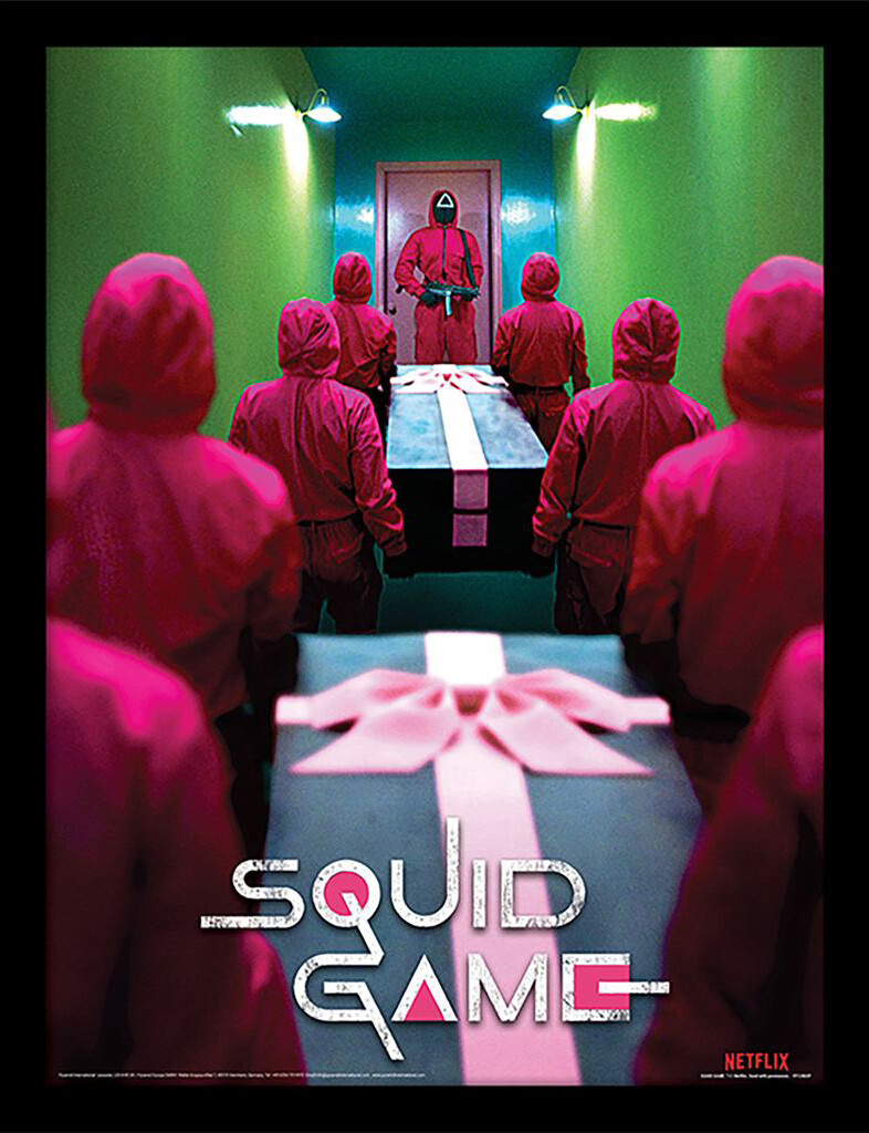 Squid Game - Corridor Framed poster | Buy at Europosters