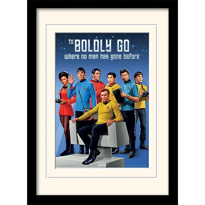 Star Trek - Boldly Go Framed poster | Buy at Europosters