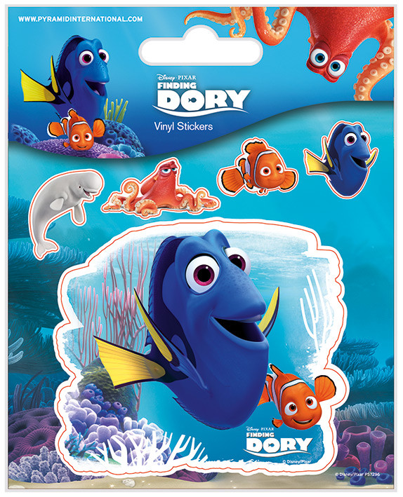 Stickers Finding Dory - Characters | Tips for original gifts