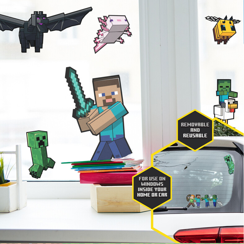 Stickers Minecraft | Tips for original gifts