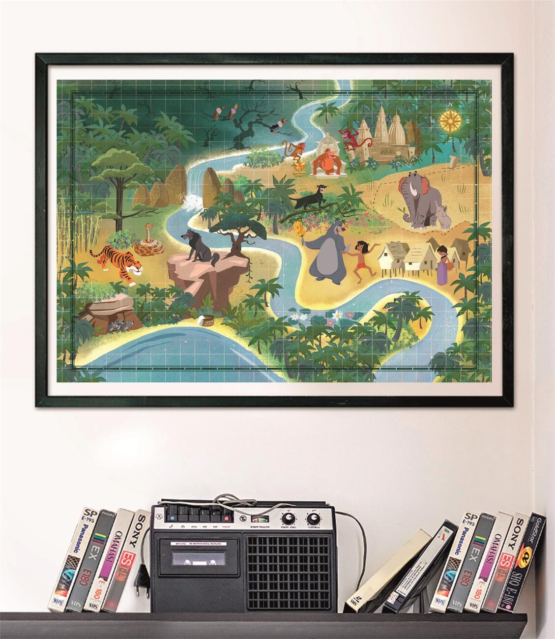 Jigsaw puzzle Story Maps - Jungle Book | Tips for original gifts ...