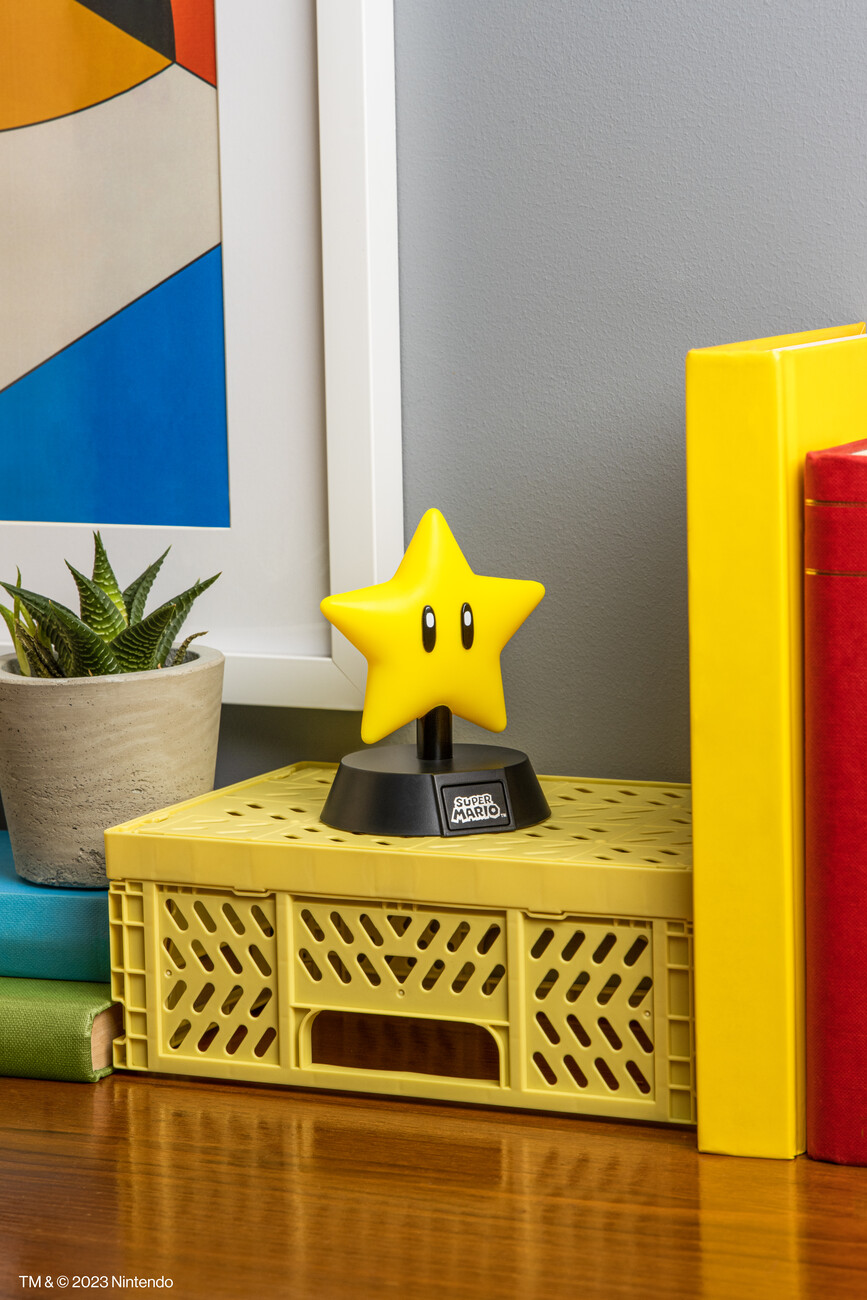 Glowing figurine Super Mario - Super Star | Tips for original gifts