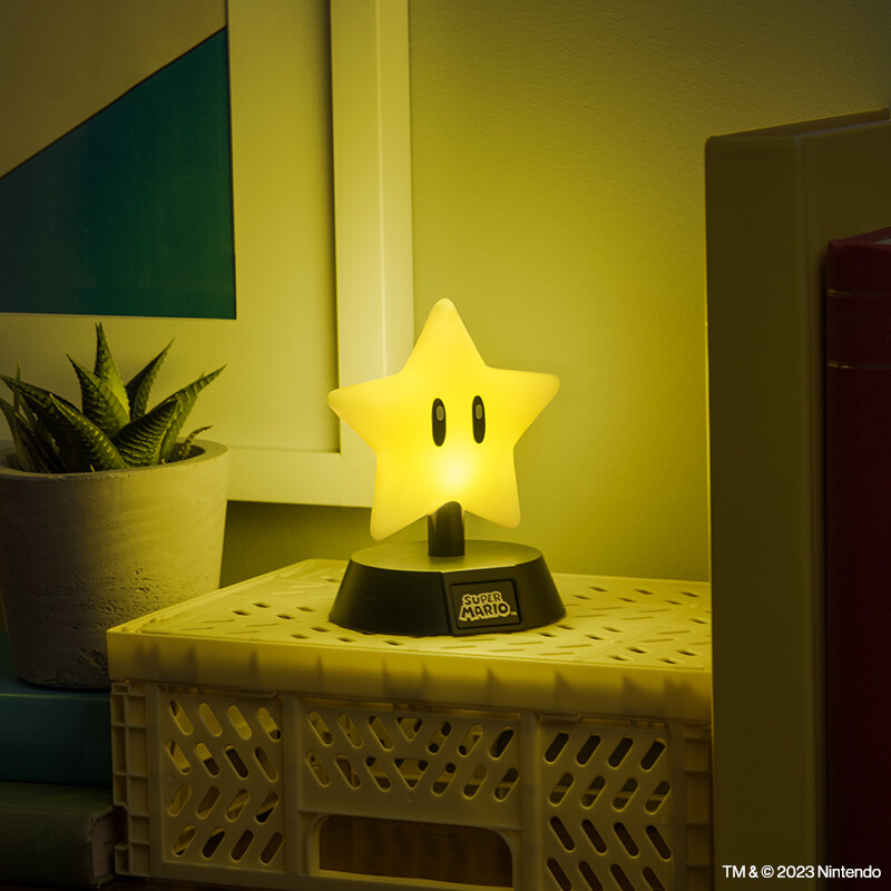 Glowing figurine Super Mario - Super Star | Tips for original gifts