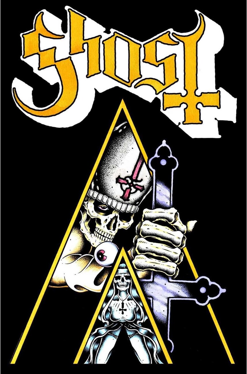 Textile poster Ghost - Clockwork Ghost buy online