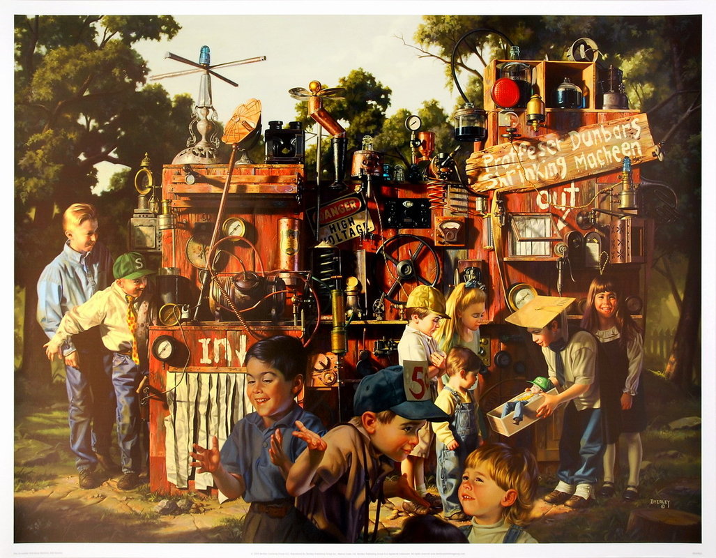 The Incredible Shrinking Art Print | Buy at Europosters