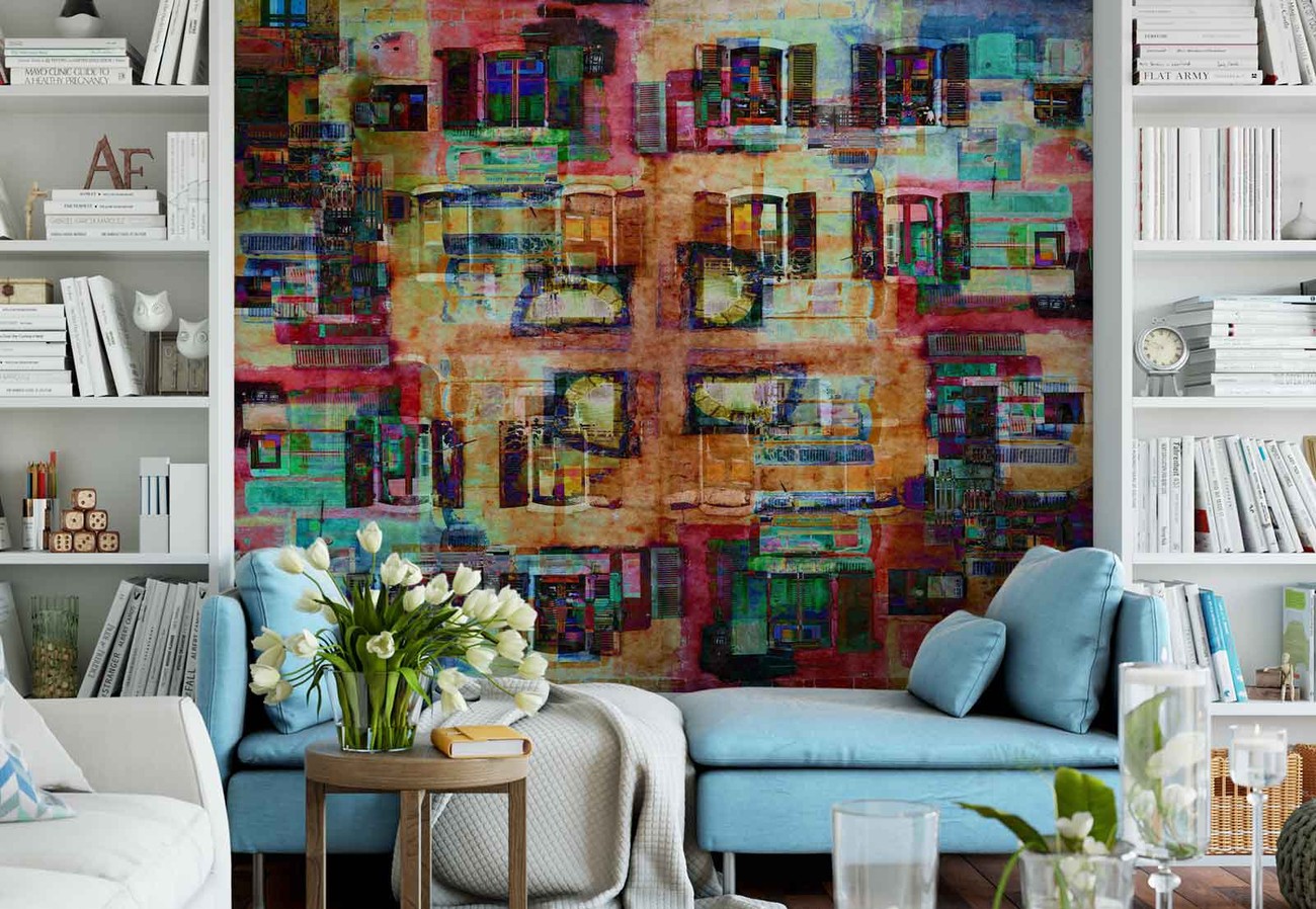 Abstract Architecture Wall Paper Mural | Buy at EuroPosters