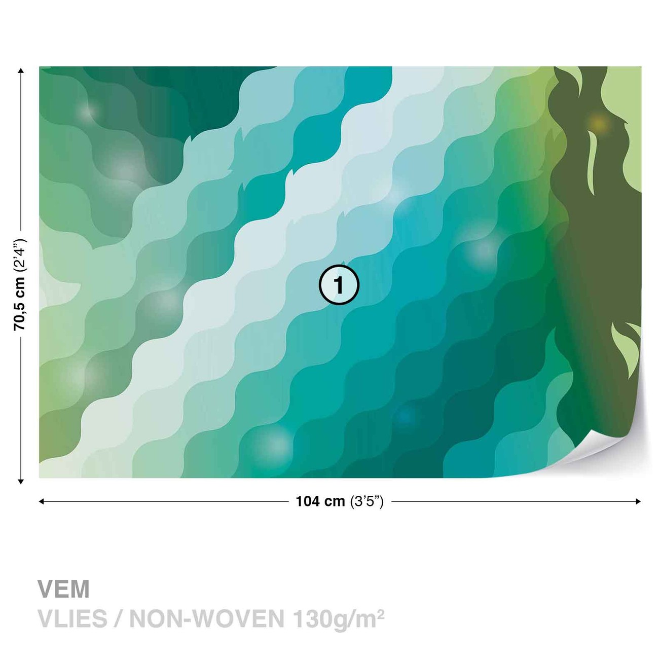 Abstract Art Wall Paper Mural | Buy at EuroPosters