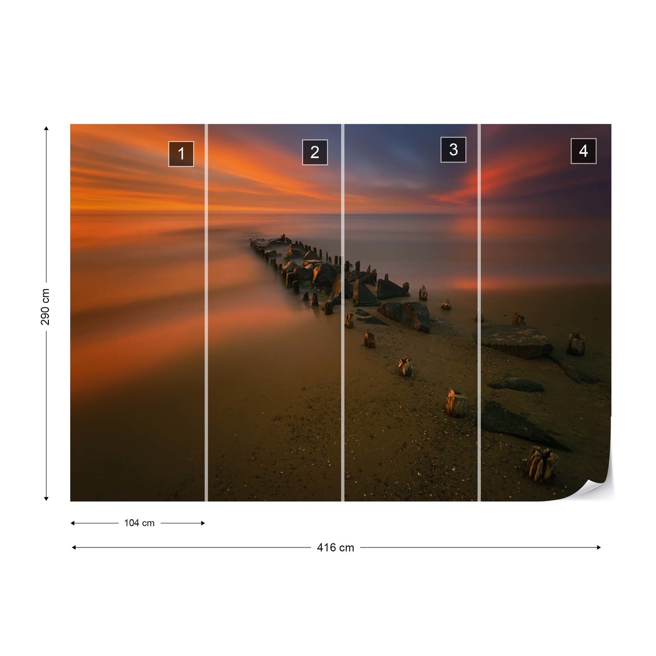 Baltic Wall Paper Mural | Buy at EuroPosters