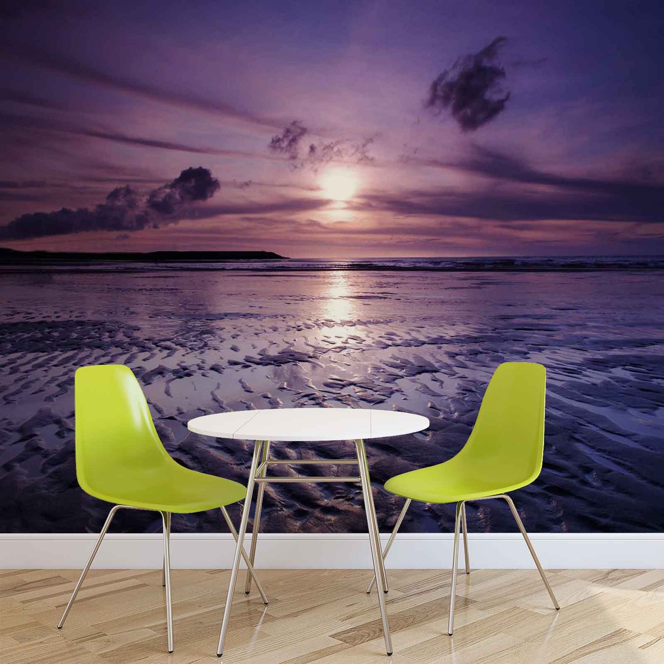 Beach Sunset Wall Paper Mural | Buy at EuroPosters