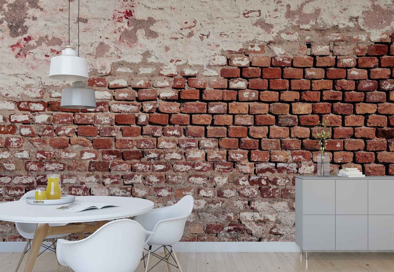 Beautiful Brick Wall Paper Mural | Buy at EuroPosters