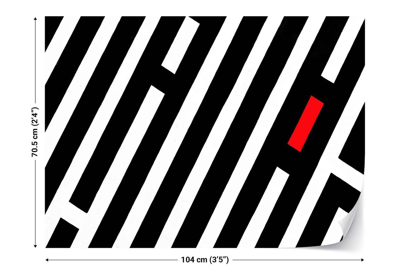 Black Stripes Wall Paper Mural | Buy at EuroPosters