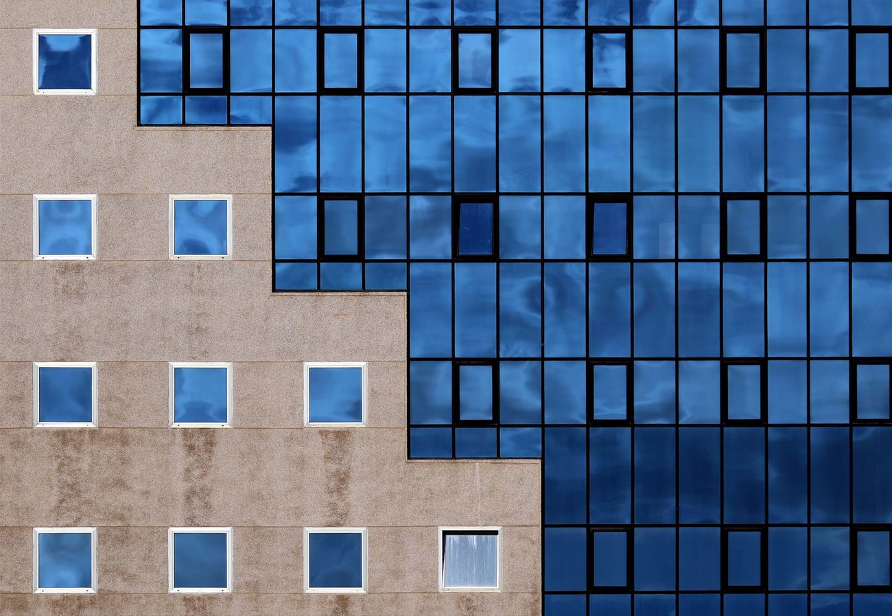Blue Windows Wall Paper Mural | Buy at EuroPosters