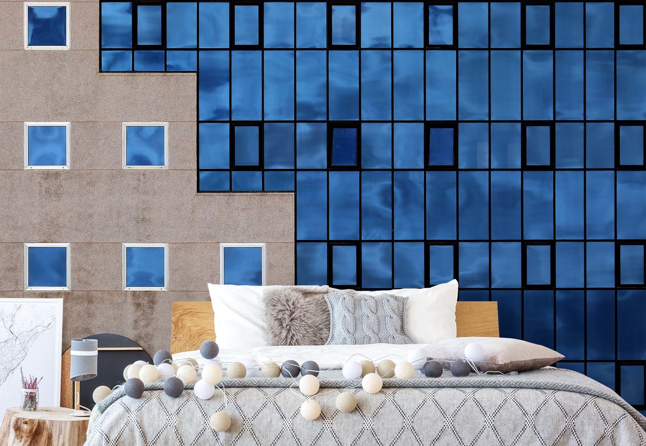 Blue Windows Wall Paper Mural | Buy at EuroPosters