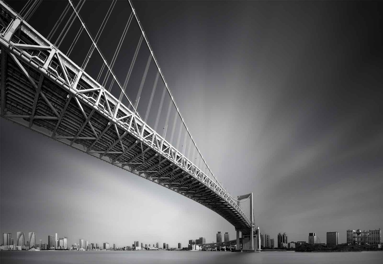 Bridge At Sumida River Wall Paper Mural | Buy at EuroPosters