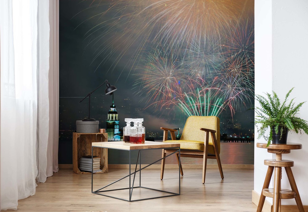 Celebration Night Wall Paper Mural | Buy at EuroPosters
