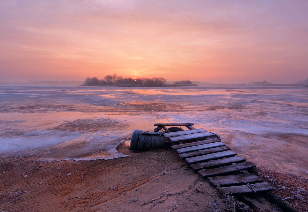 Cold Morning Wall Paper Mural | Buy at EuroPosters