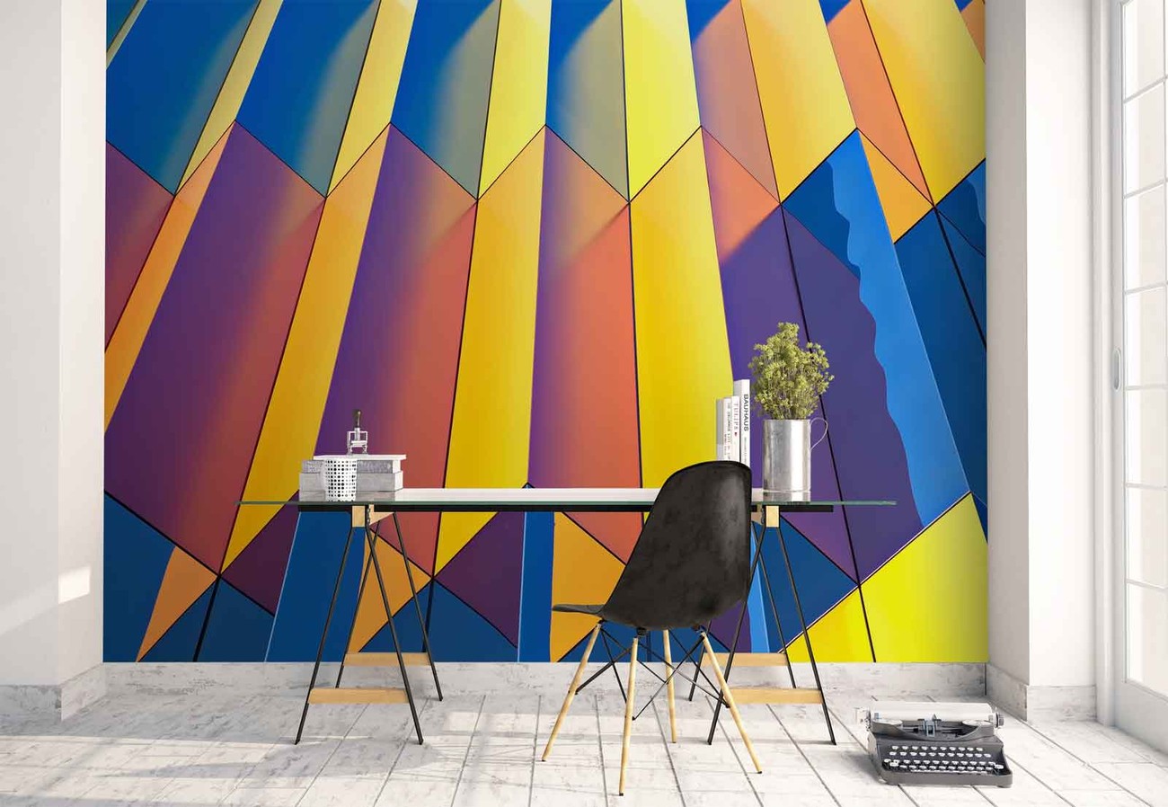 Color Cascade Wall Paper Mural | Buy at EuroPosters