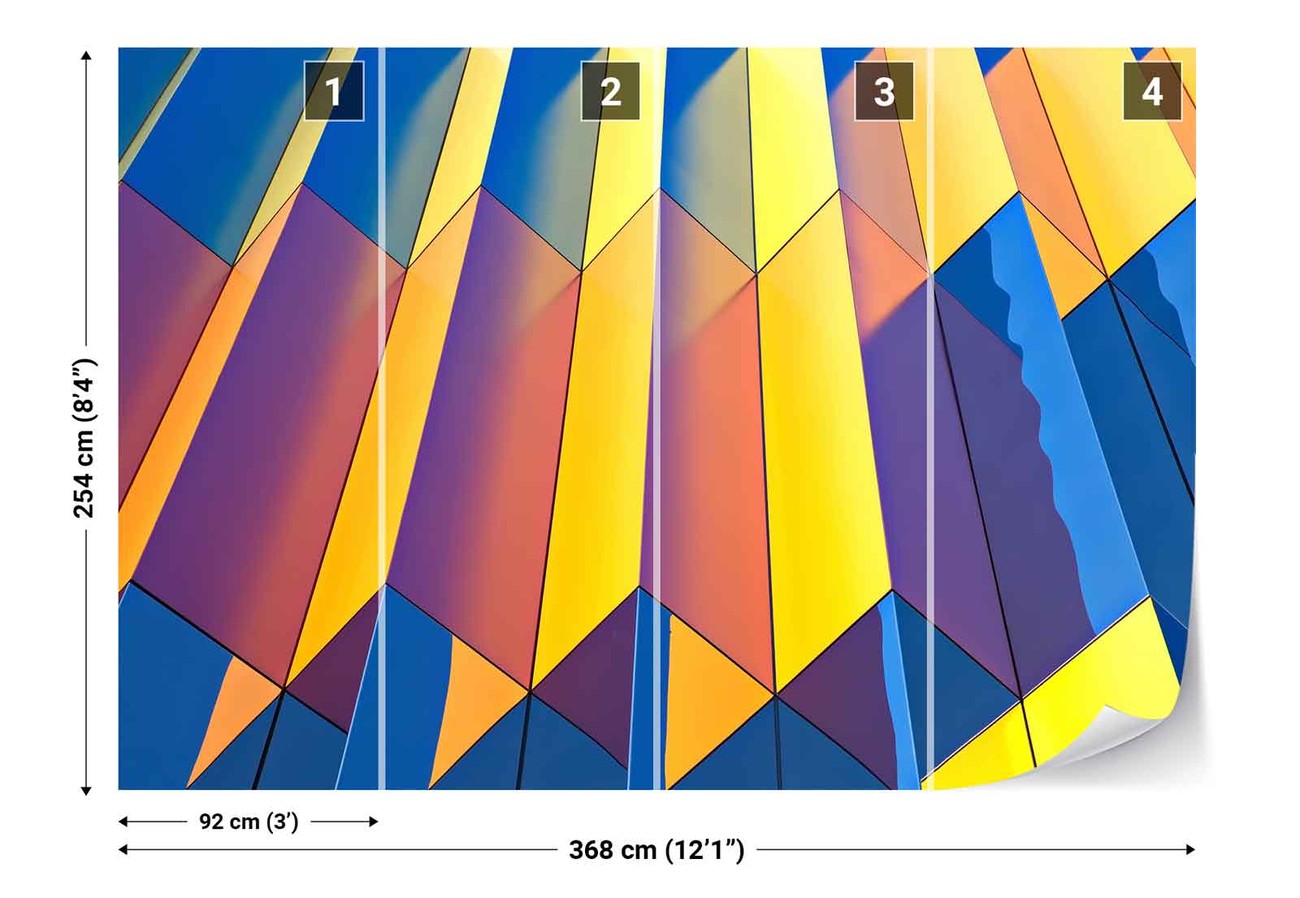 Color Cascade Wall Paper Mural | Buy at EuroPosters