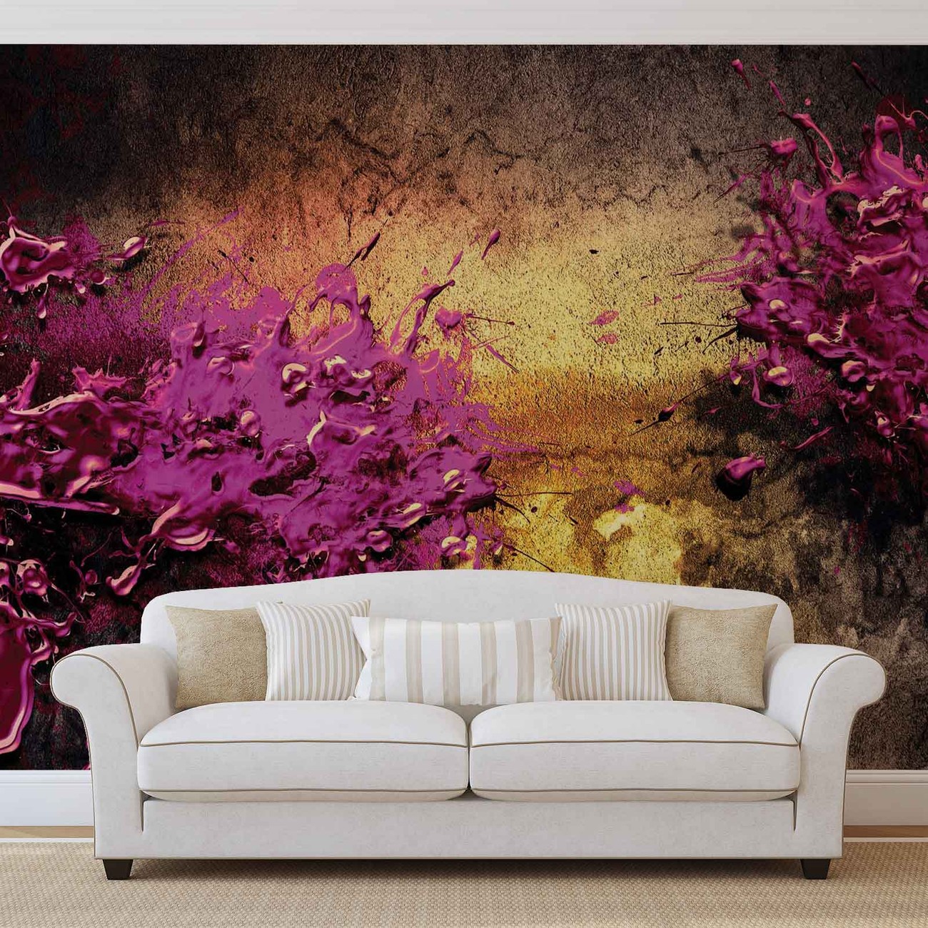 Colour Splash Abstract Wall Paper Mural | Buy at EuroPosters