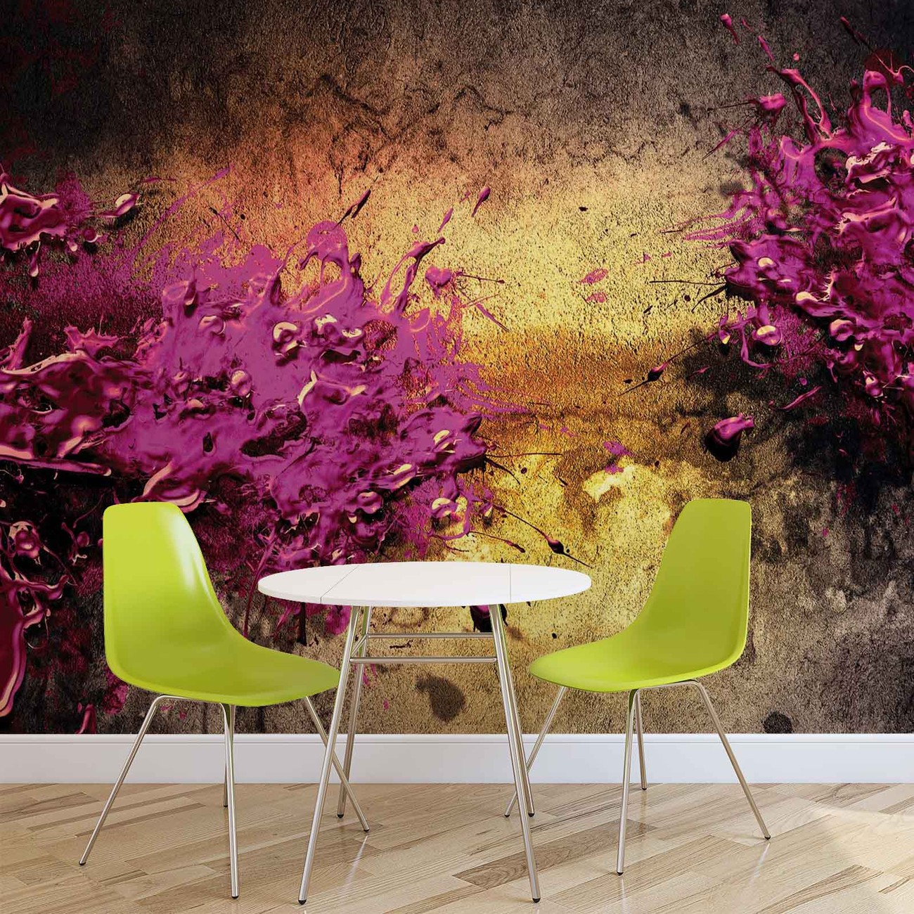 Colour Splash Abstract Wall Paper Mural | Buy at EuroPosters