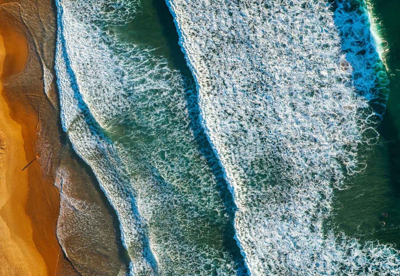 Curl Curl Aerial Wall Paper Mural | Buy at EuroPosters