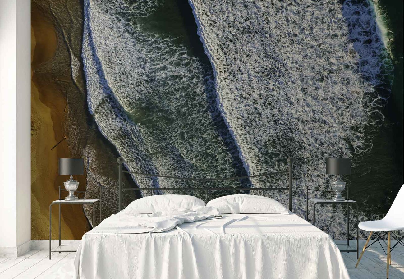 Curl Curl Aerial Wall Paper Mural | Buy at EuroPosters