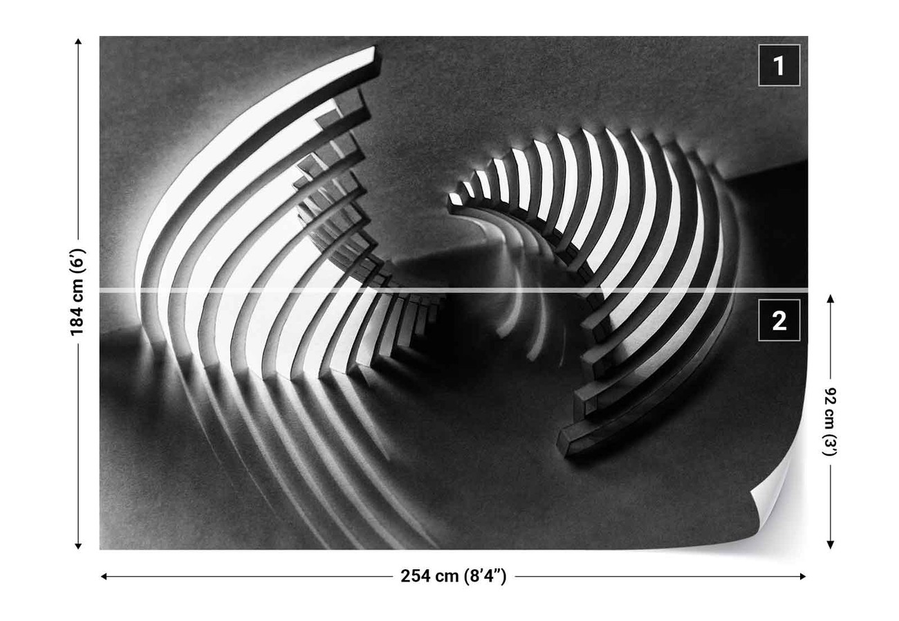 Curved Stages Wall Paper Mural | Buy at EuroPosters
