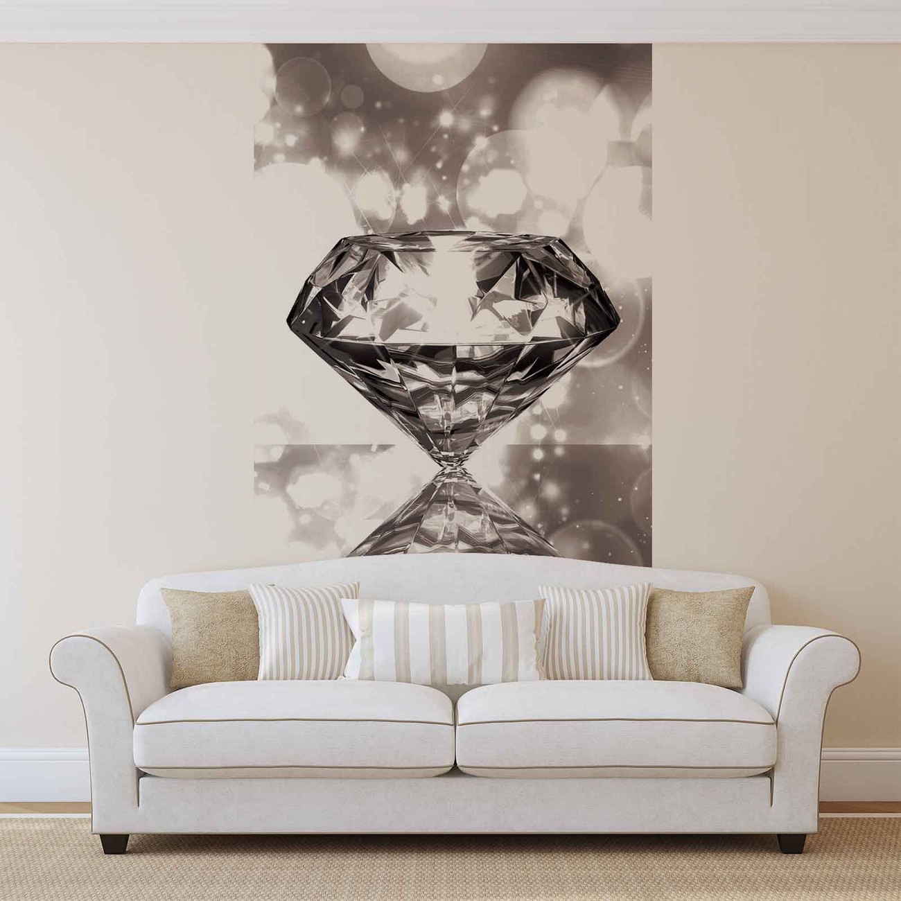 Diamond Wall Paper Mural | Buy at EuroPosters