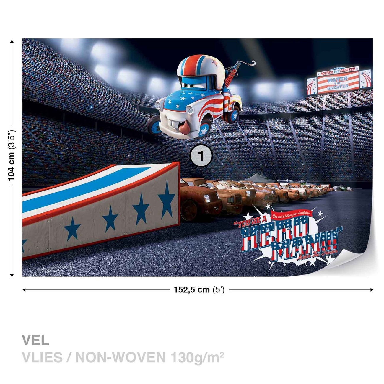 Disney Cars Wall Paper Mural | Buy at EuroPosters