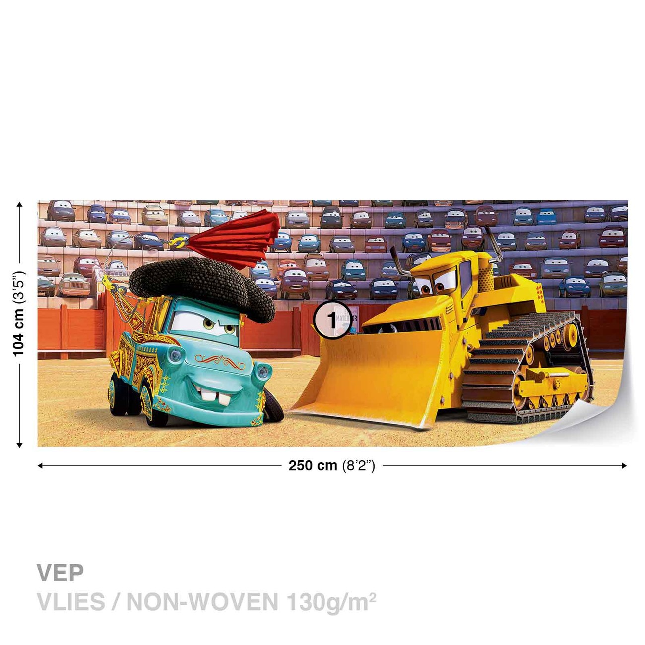 Disney Cars Wall Paper Mural | Buy at EuroPosters