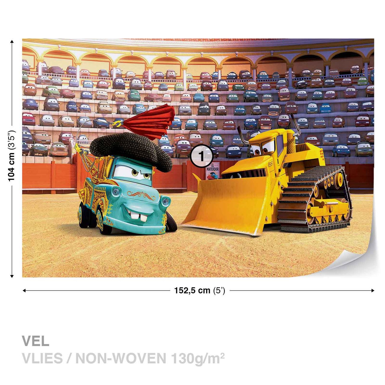 Disney Cars Wall Paper Mural | Buy at EuroPosters