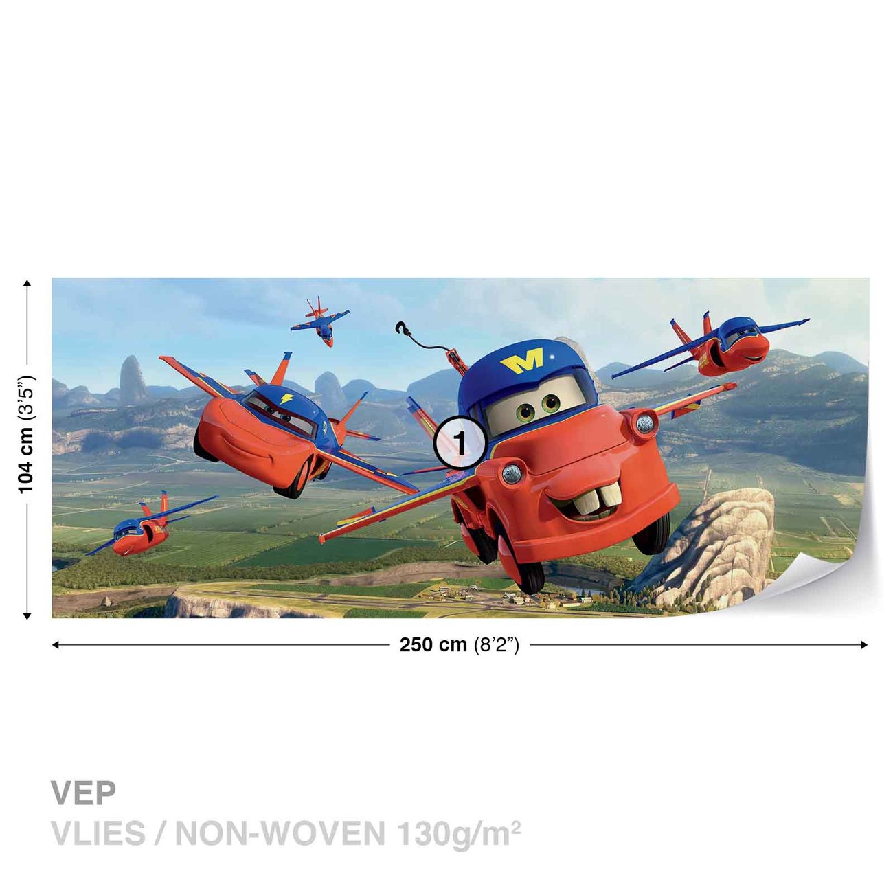 Disney Cars Planes Air Mater Wall Paper Mural Buy At Europosters