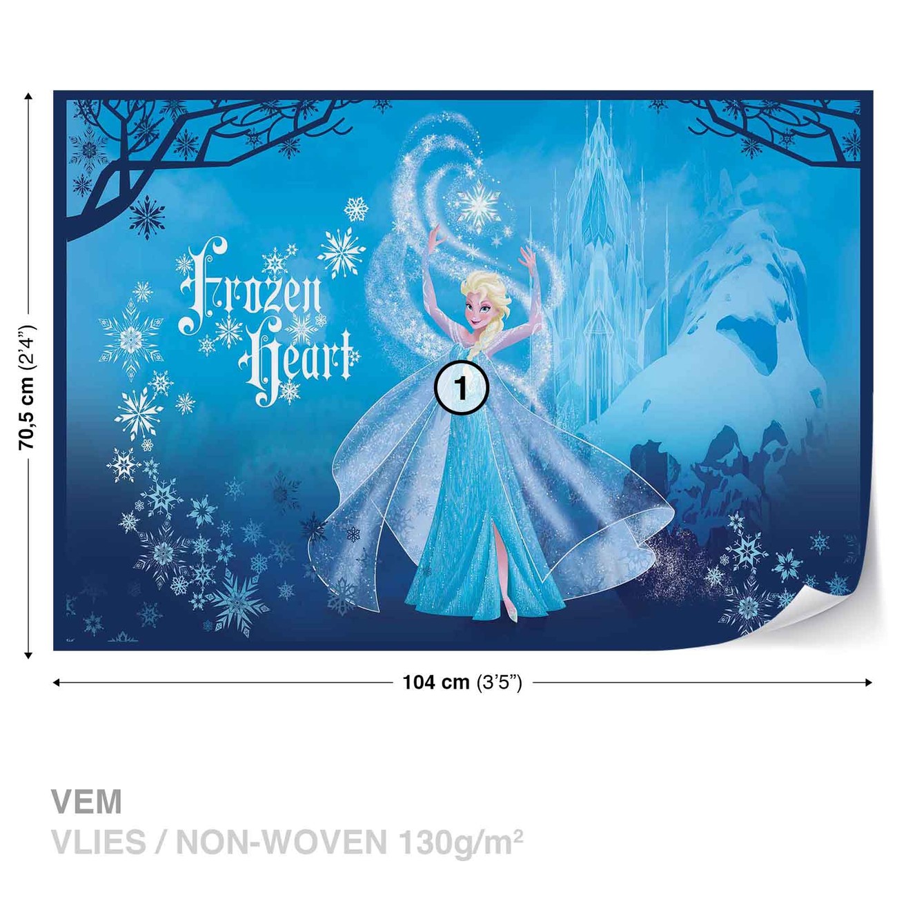 Disney Frozen Elsa Wall Paper Mural | Buy at EuroPosters