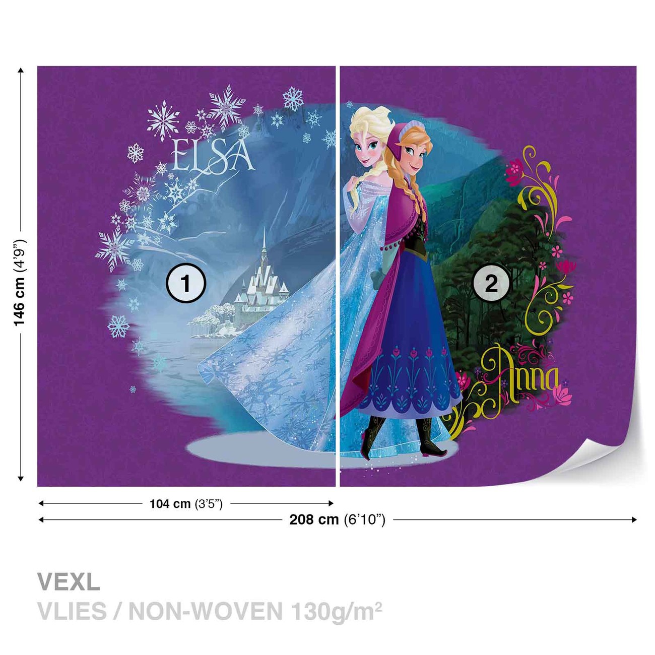 Disney Frozen Wall Paper Mural | Buy at EuroPosters