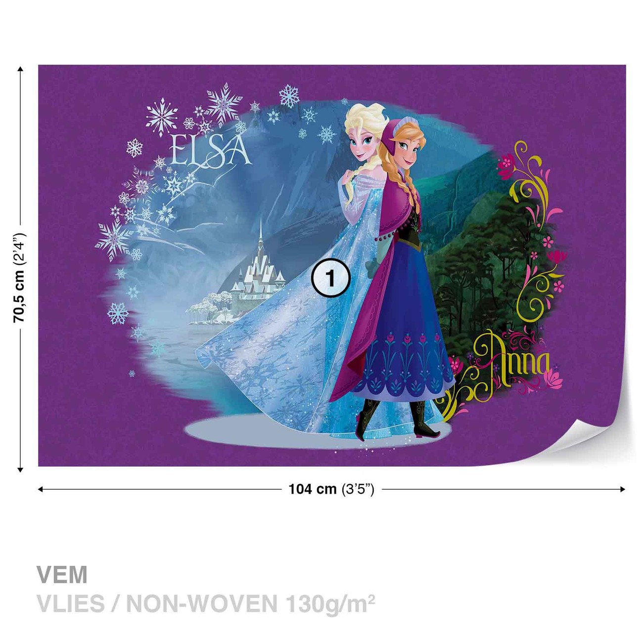 Disney Frozen Wall Paper Mural | Buy at EuroPosters
