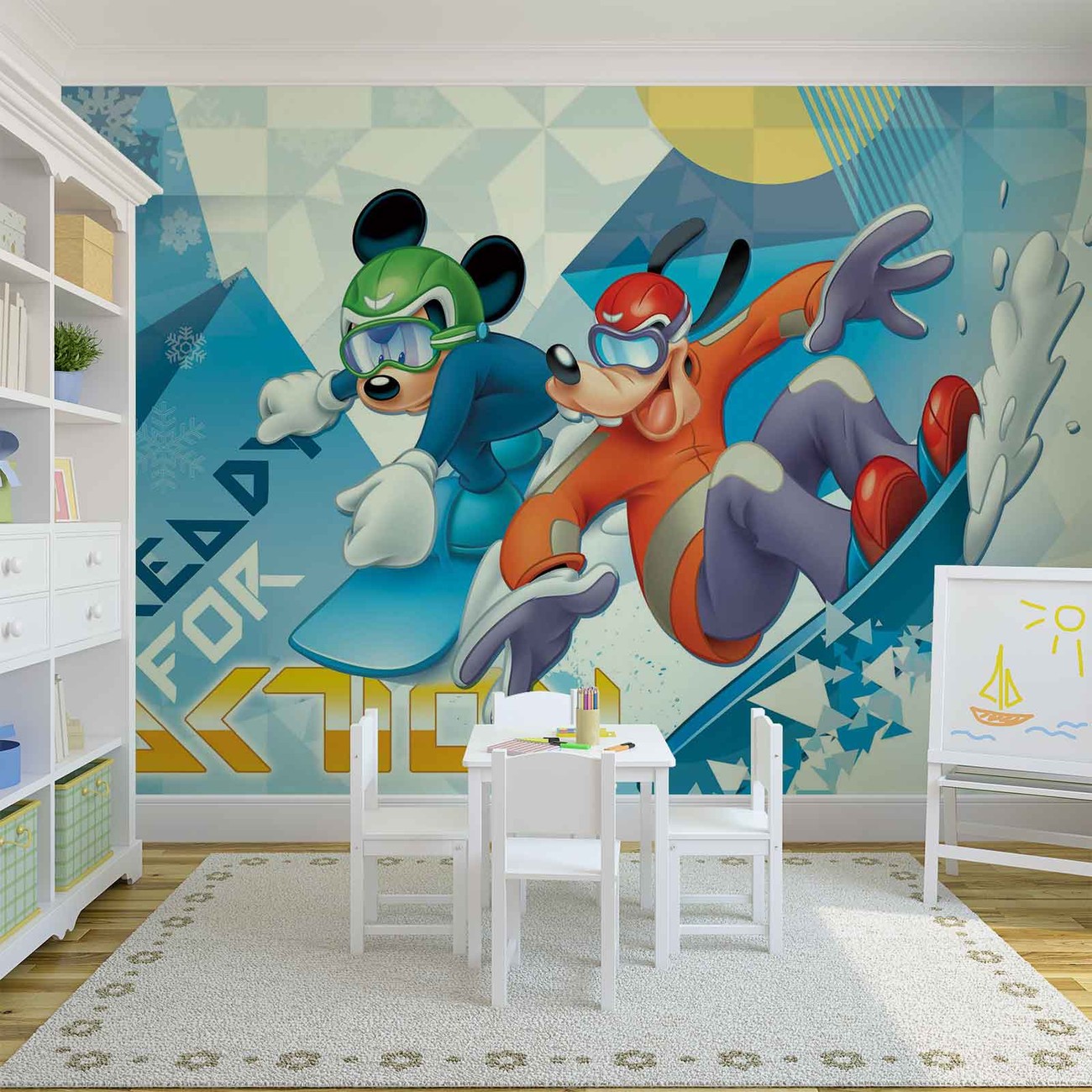 Disney Mickey Mouse Wall Paper Mural | Buy at EuroPosters