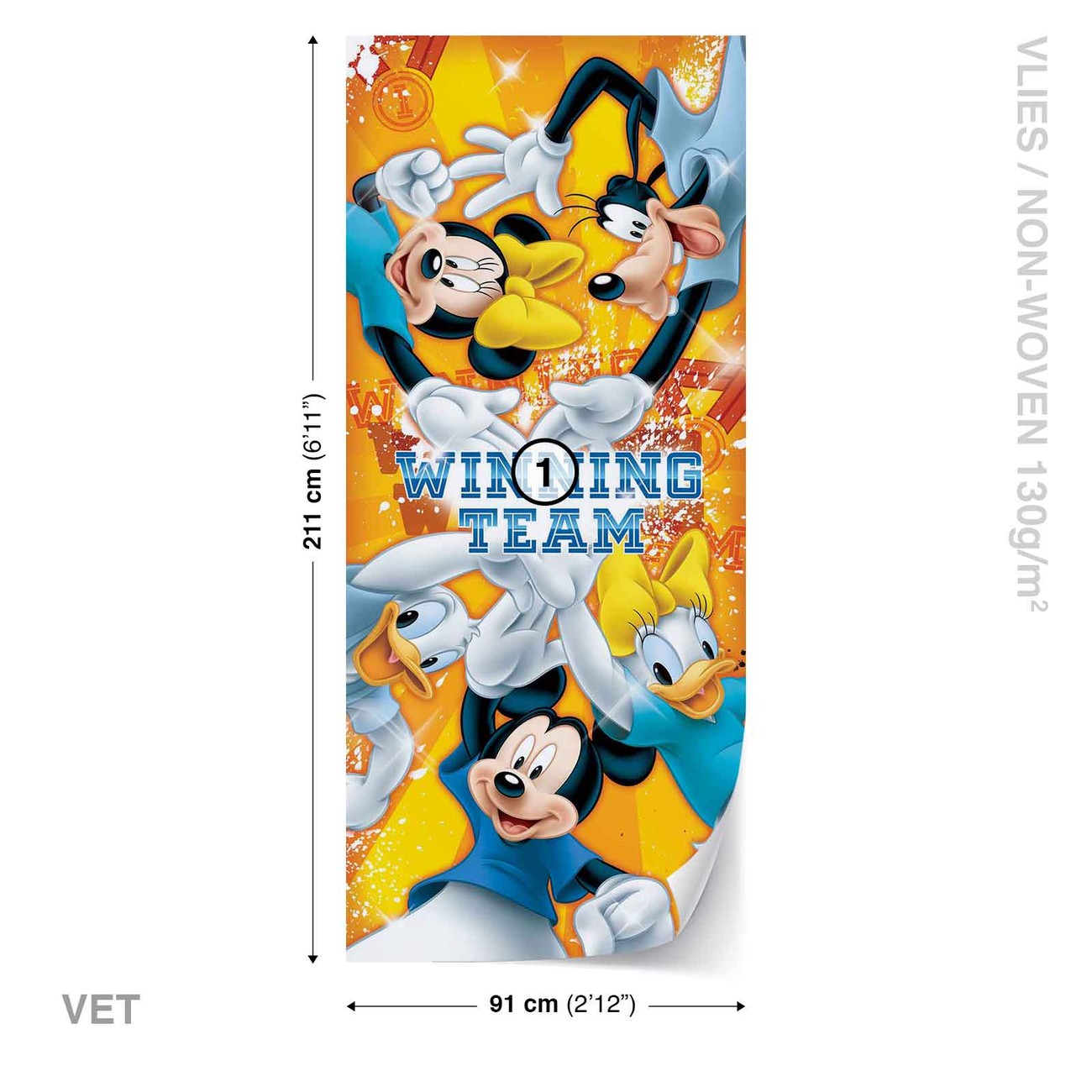 Disney Mickey Mouse Wall Paper Mural | Buy at EuroPosters