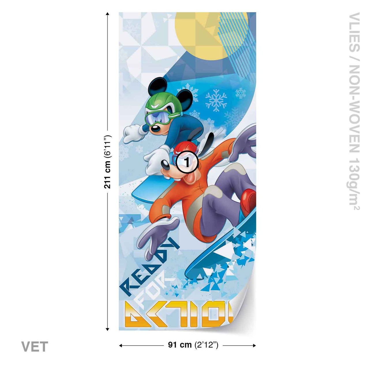Disney Mickey Mouse Wall Paper Mural | Buy at EuroPosters